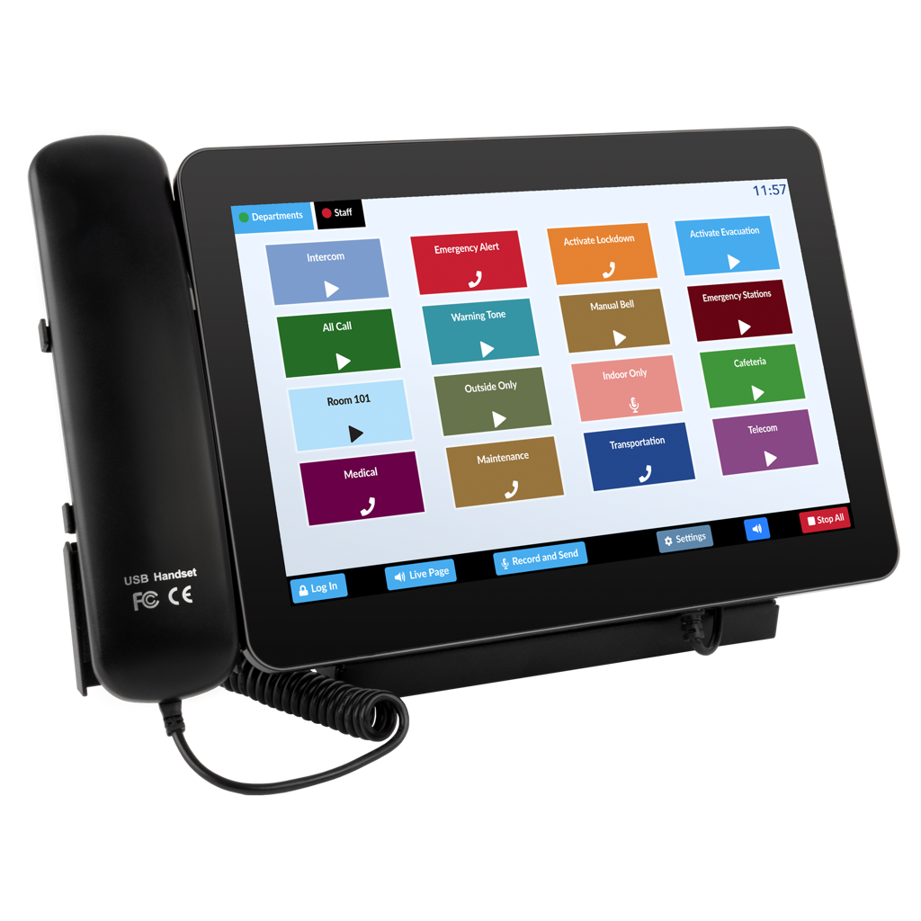 VIP-893S | IP/SIP Interactive Console, With Scheduler