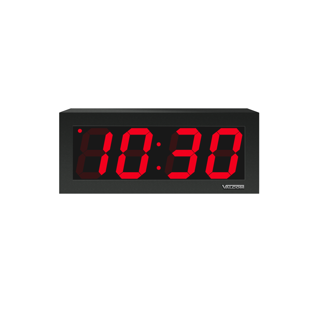 VIP-D440A | IP PoE Digital Clock, 4.0-Inch, 4-Digits