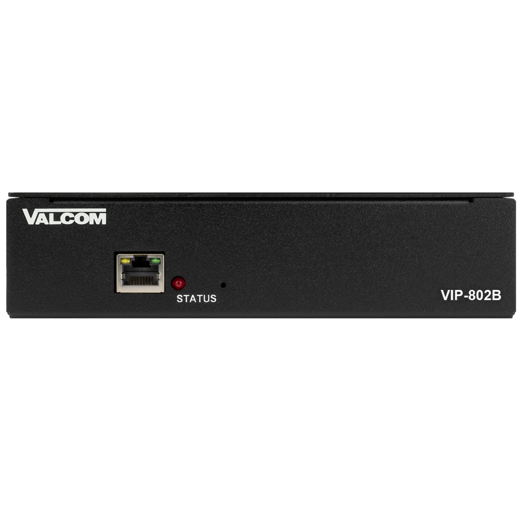 VIP-802B | IP Gateway Audio Port, Network - Dual Port