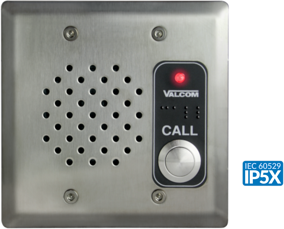 VIP-172AL-VRSS-SA | IP Intercom Doorplate Speaker, Vandal-Resistant ...