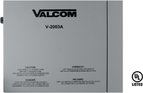 V-2003A | 3 Zone, One Way, Page Control with Power