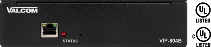 VIP-804B | IP Gateway Audio Port, Network - Quad Port